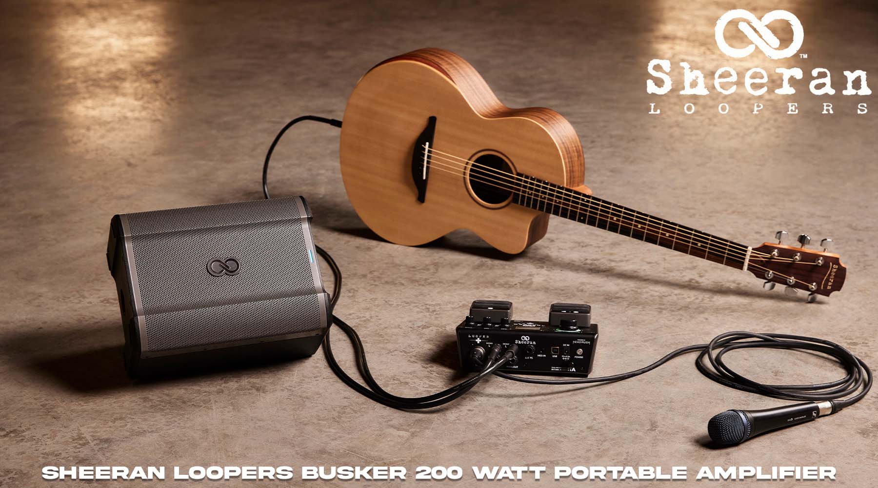 Sheeran Loopers announce the Busker 200 Watt Portable Amplifier ...