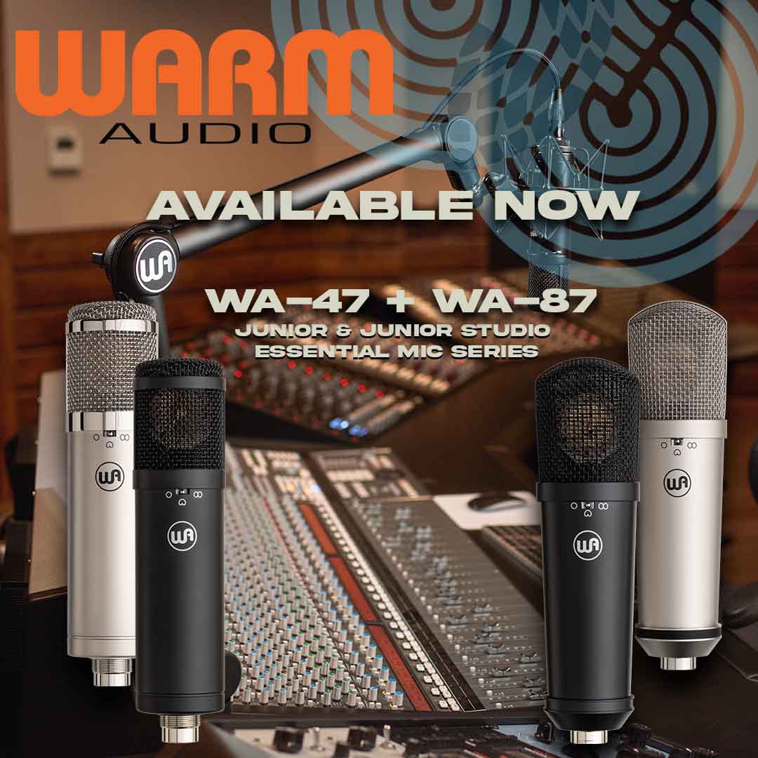 Warm Audio Announces the Junior & Junior Studio Essential Mic Seri ...