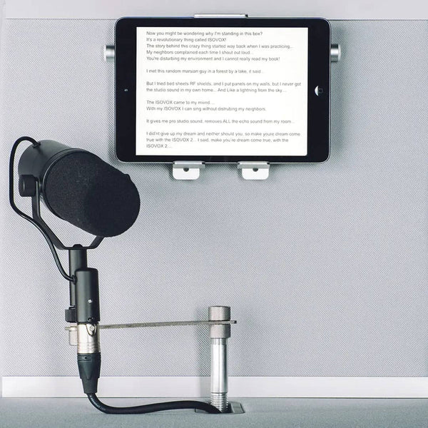ISOVOX Horizontal Mic Mount for SM7B & RE20 - Sounds Easy