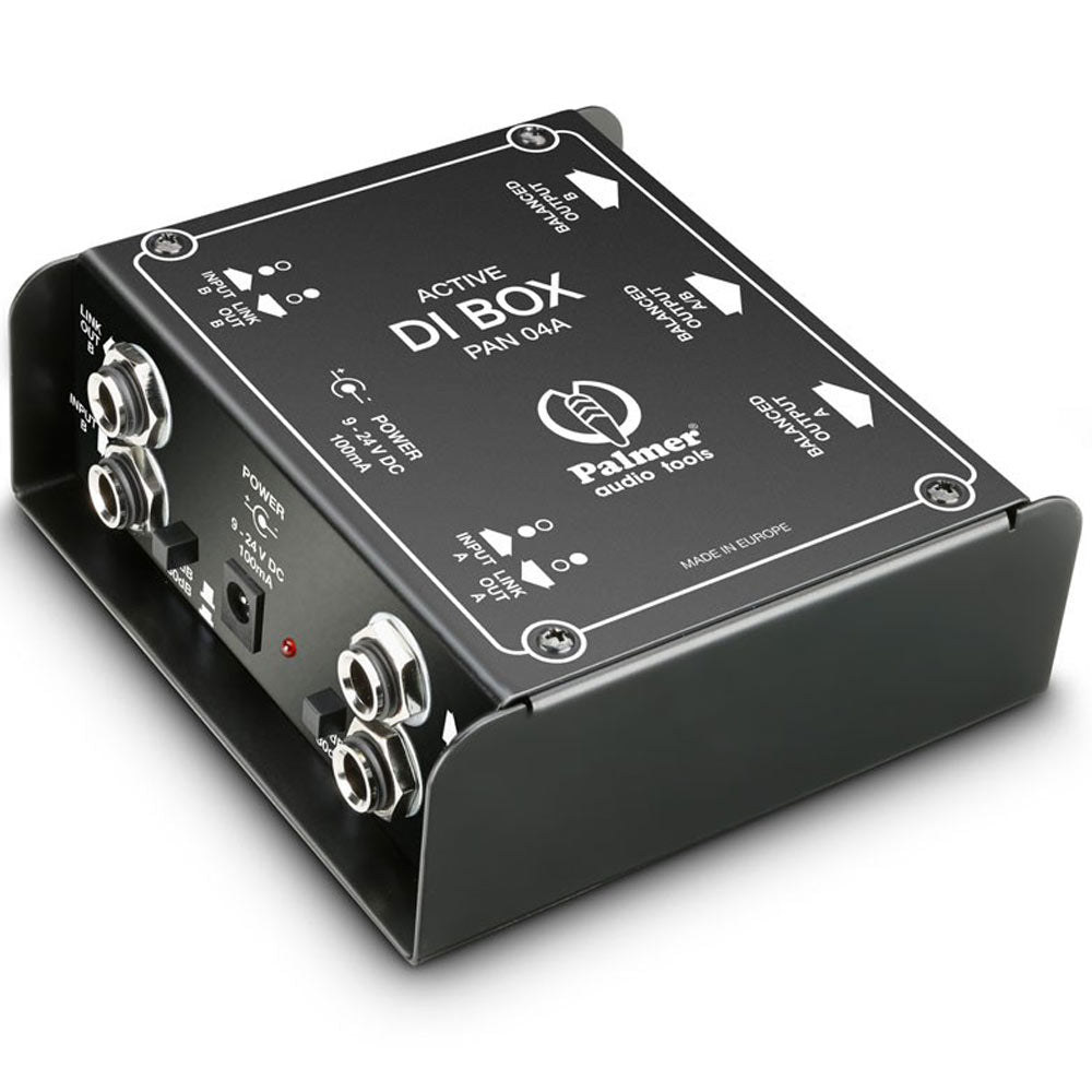 Palmer PAN 04 A Active 2-Channel DI Box - Sounds Easy