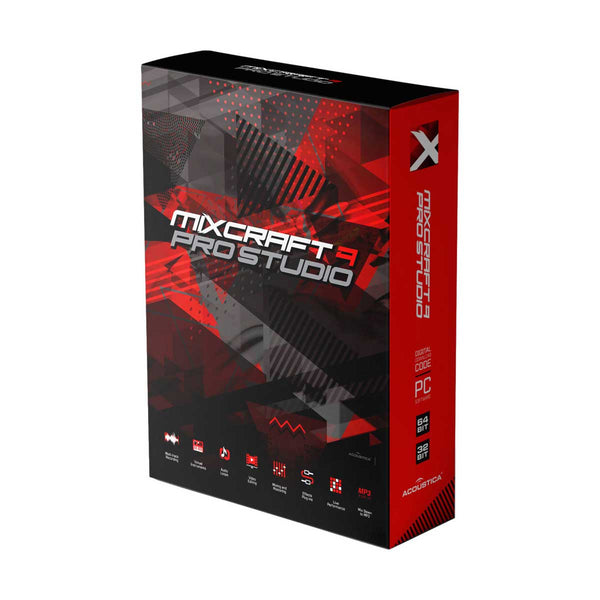 Mixcraft 9 Pro Studio Digital Audio Workstation for Windows - Sounds Easy