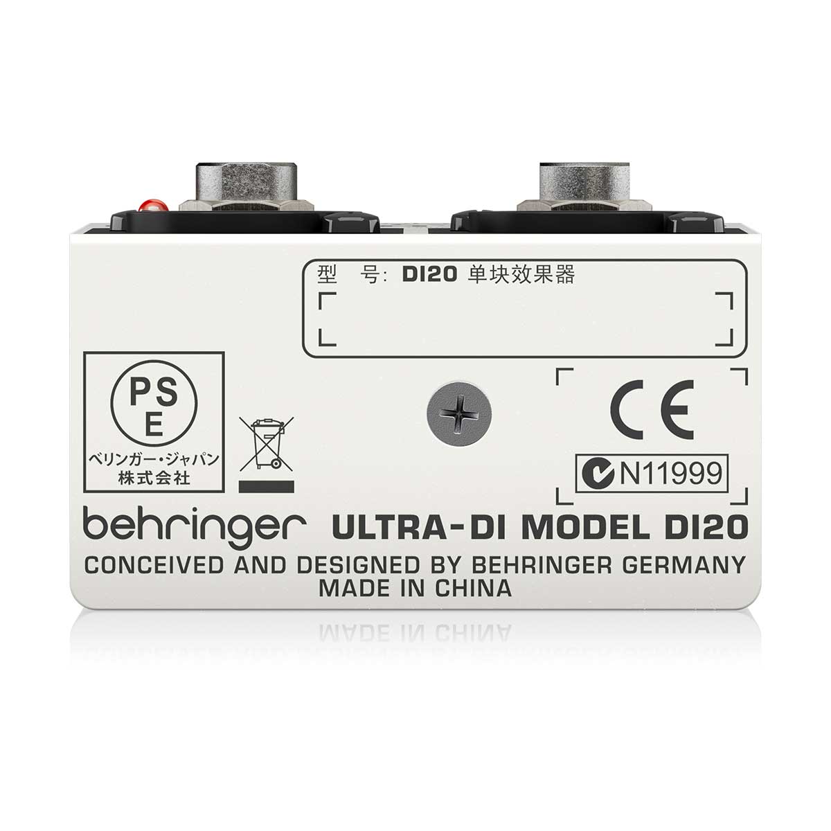Behringer ULTRA-DI DI20 Professional Active 2-Channel DI-Box/Splitter - Sounds Easy
