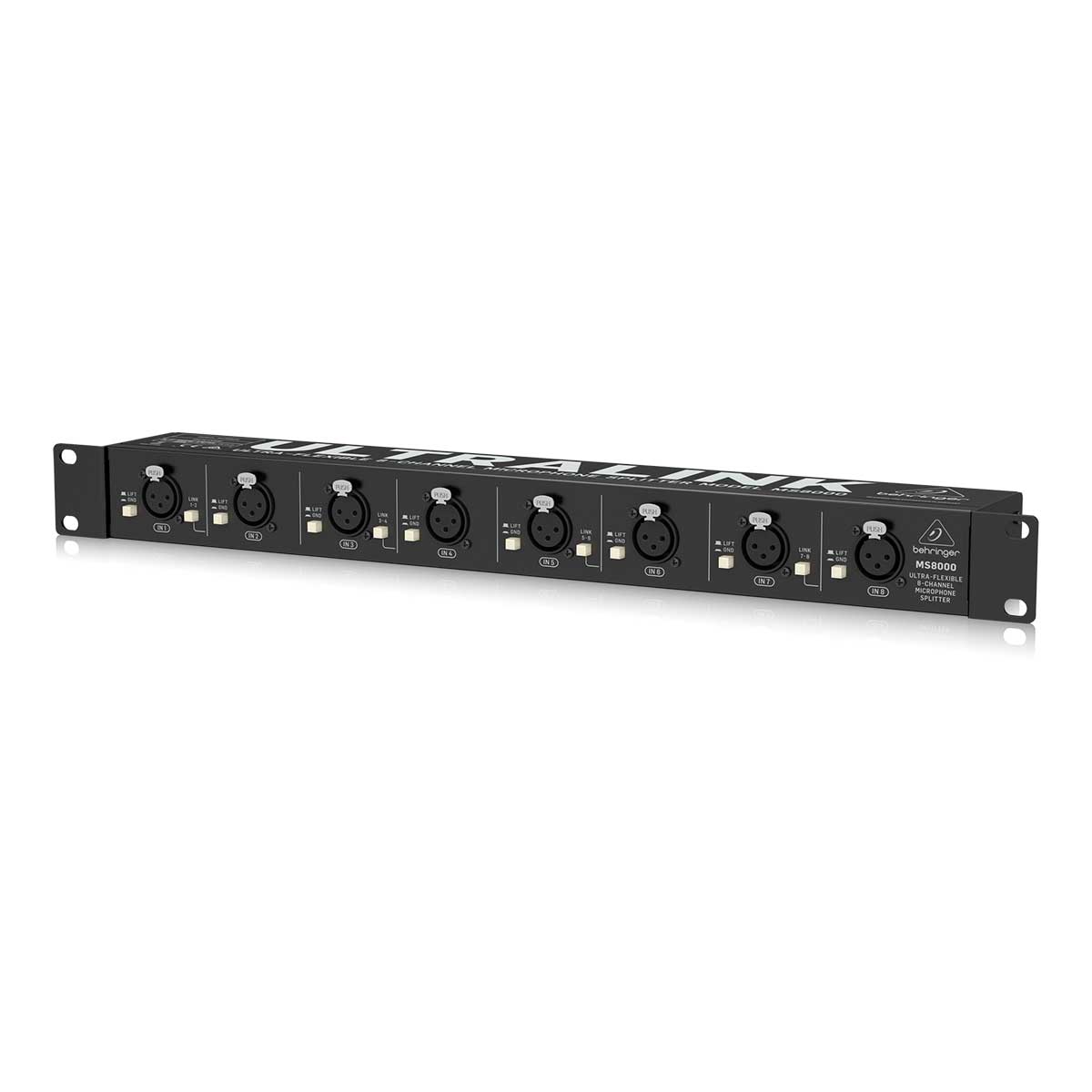 Behringer MS8000 Ultra-Flexible 8-Channel Microphone Splitter - Sounds Easy