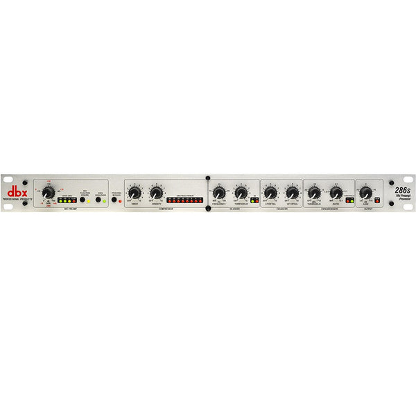 dbx 286s Microphone Pre-amp Processor - Sounds Easy