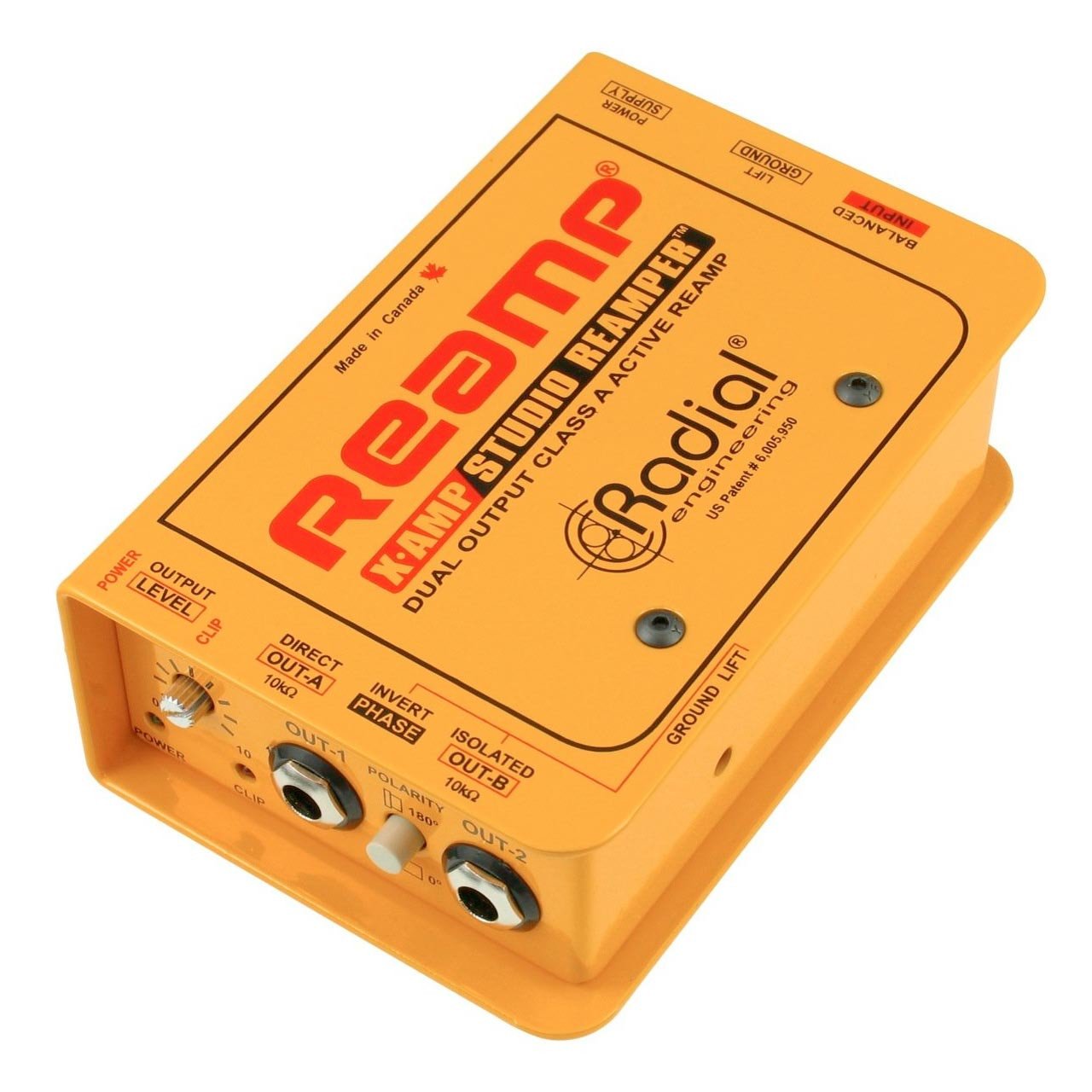 Radial Engineerng Reamp Station Studio Reamper & Direct Box - Sounds Easy